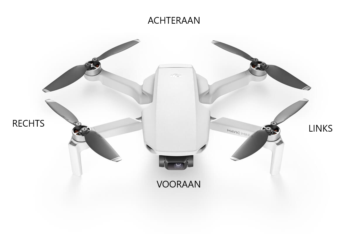 DJI Mini 3 Pro - Arm met motor - Rechts voor - DroneDepot