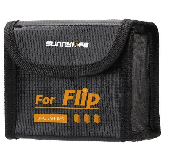 DJI Flip Lipo Safe bag voor 3 batterijen - DroneDepot